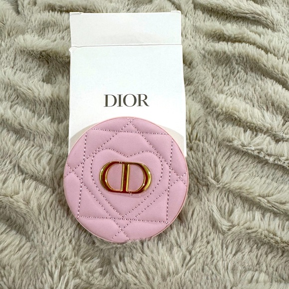 Dior | Makeup | Brand New Dior Pink Cannage Quilted Compact Mirror ...